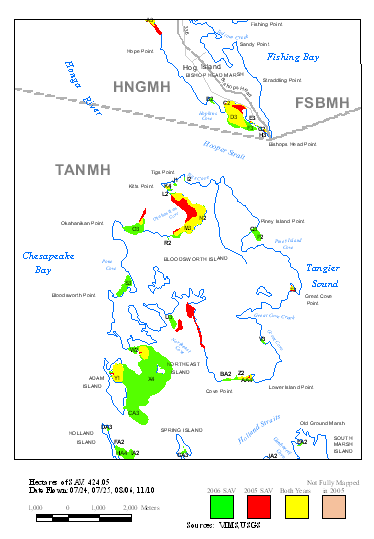 SAV in Chesapeake Bay - Monitoring - 2006 Report
